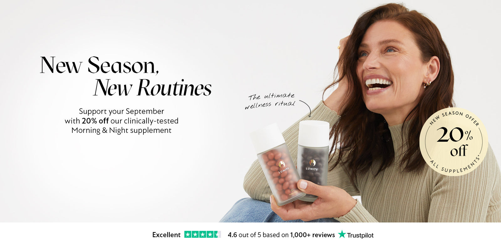 Award-winning, clinically-proven supplements & skincare